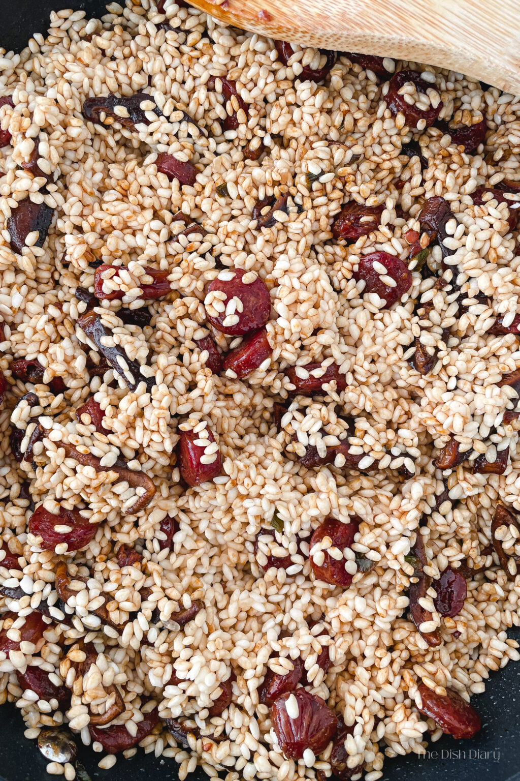 Chinese Savory Sticky Rice (No Mi Fan) - The Dish Diary